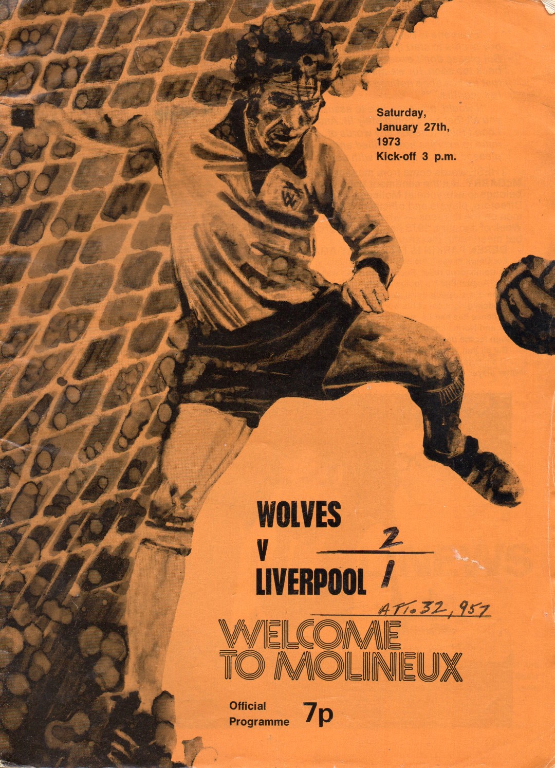 Matchdetails from Wolves - Liverpool played on Saturday 27 January 1973 ...