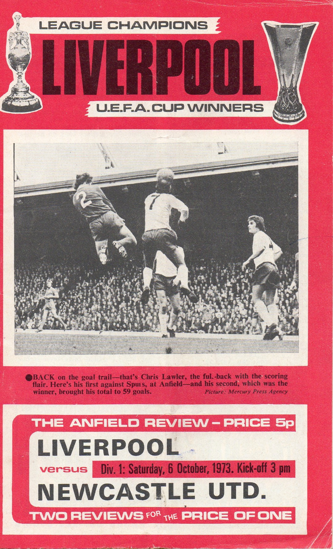 Matchdetails from Liverpool - Newcastle United played on Saturday 6 ...