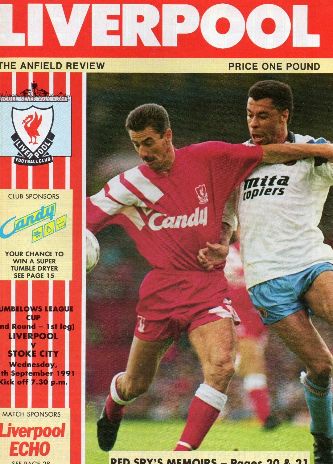 Matchdetails from Liverpool - Stoke City played on Wednesday 25 ...