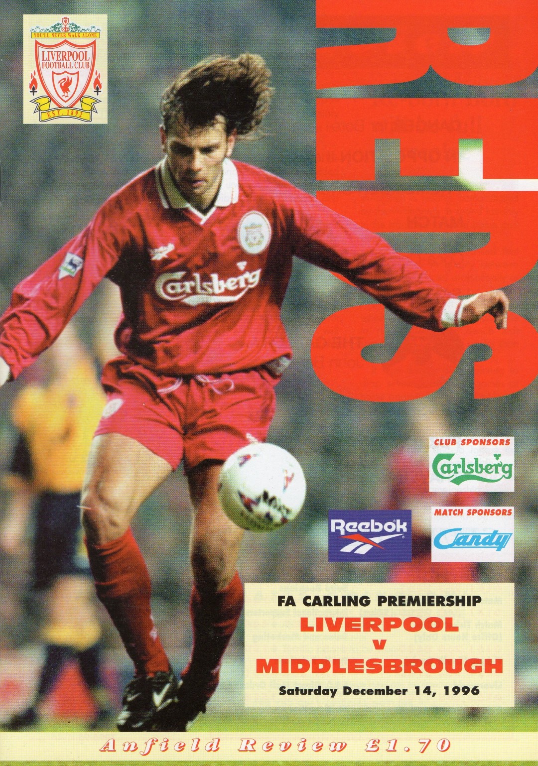 Matchdetails from Liverpool - Middlesbrough played on Saturday 14 ...