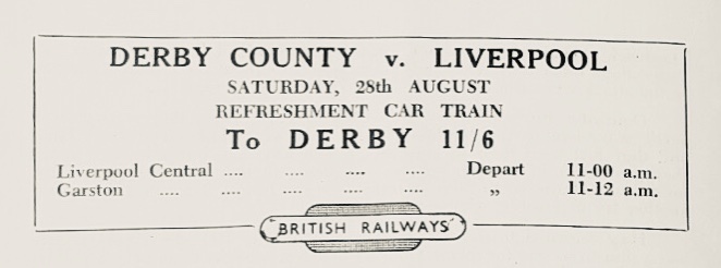 Matchdetails from Derby County - Liverpool played on Saturday 28 August ...