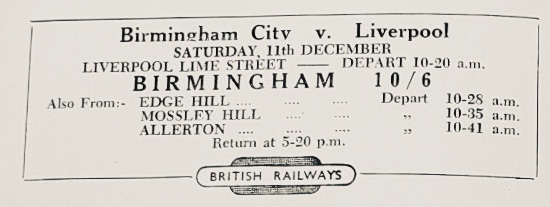 Matchdetails from Birmingham City - Liverpool played on Saturday 11 ...