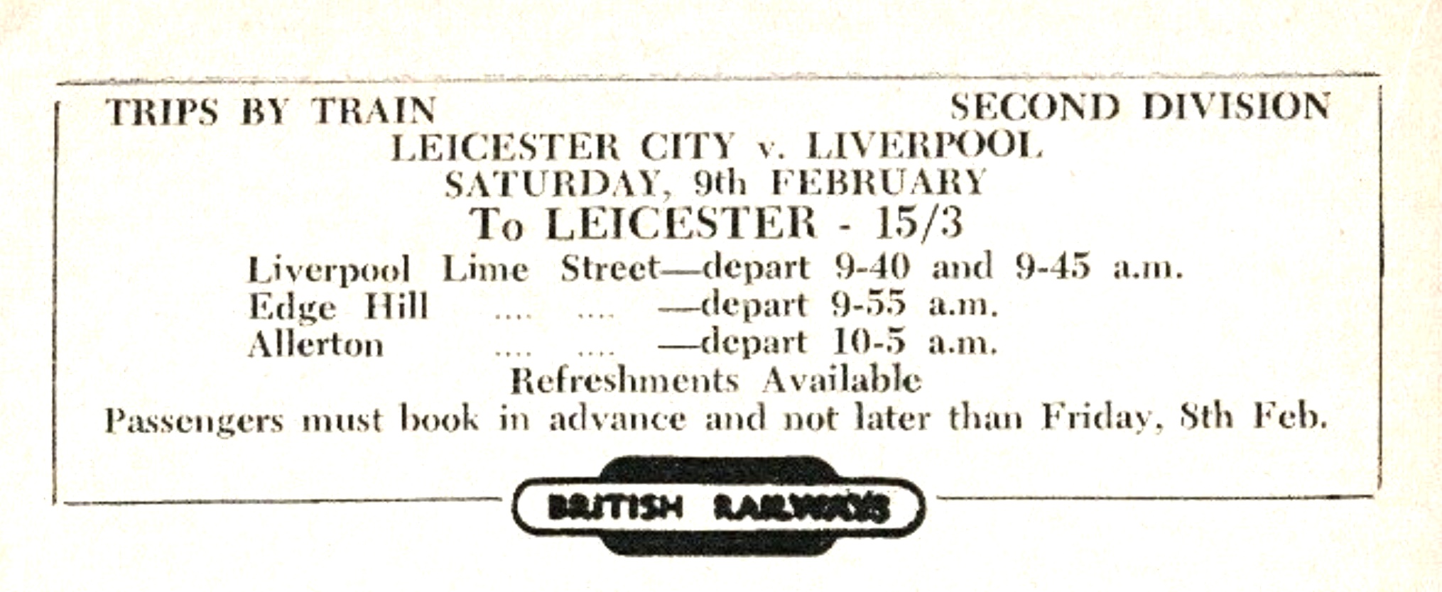 Matchdetails from Leicester City - Liverpool played on Saturday 9 ...