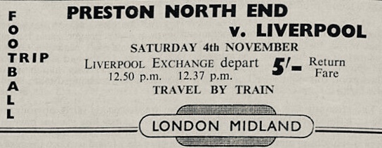 Matchdetails from Preston North End - Liverpool played on Saturday 4 ...