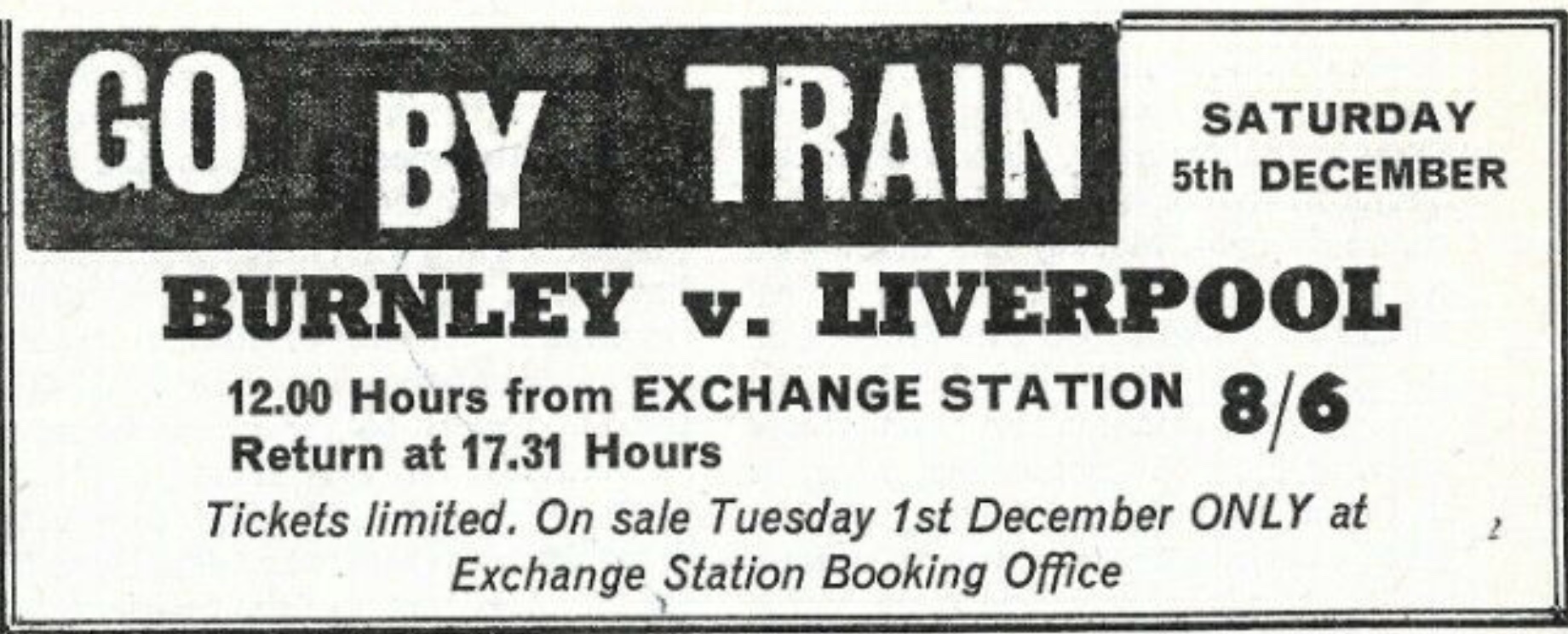 Matchdetails from Burnley - Liverpool played on Saturday 5 December ...