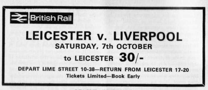 Matchdetails from Leicester City - Liverpool played on Saturday 7 ...