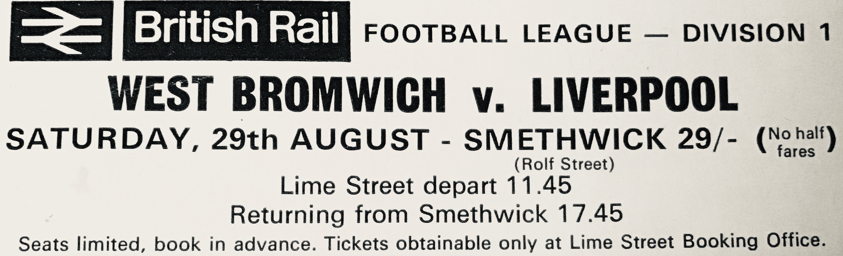 Matchdetails from West Bromwich Albion - Liverpool played on Saturday ...