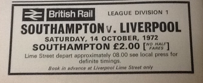 Matchdetails from Southampton - Liverpool played on Saturday 14 October ...