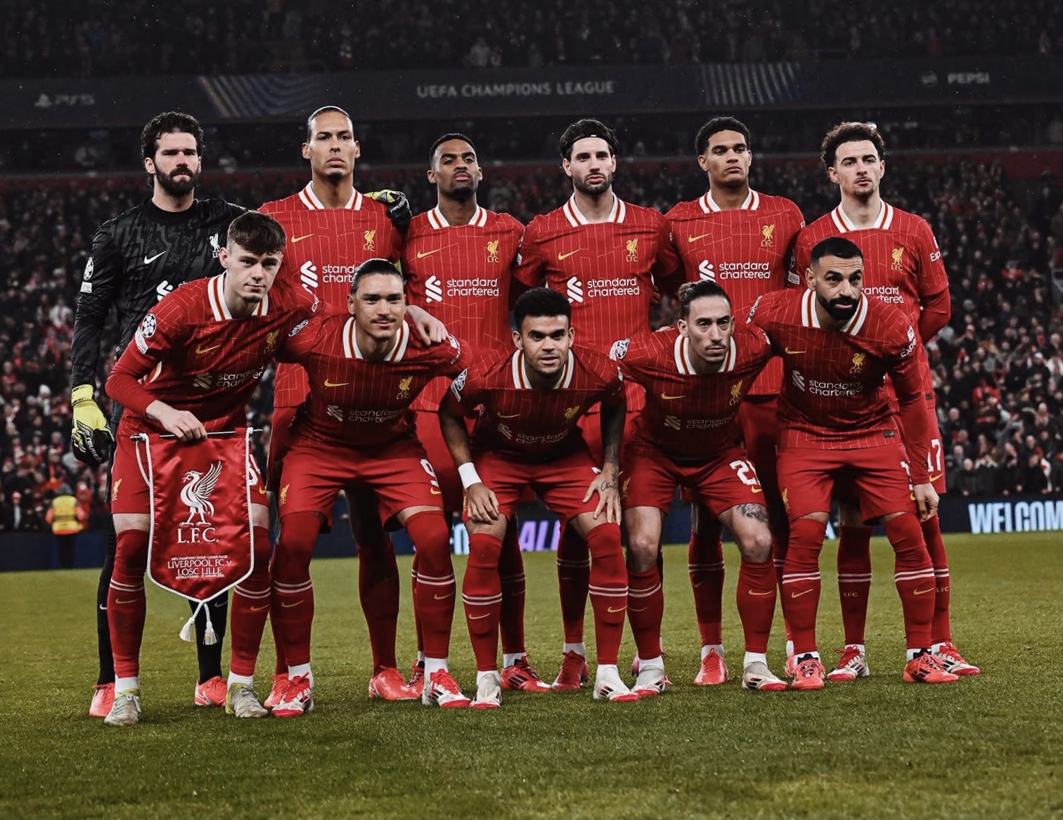 Matchdetails from Liverpool - Lille played on Tuesday 21 January 2025 ...