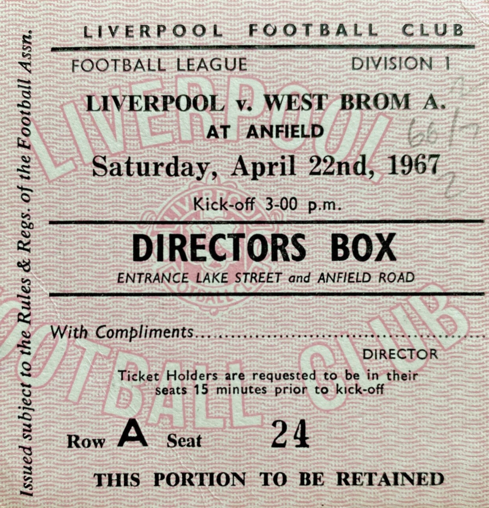 Matchdetails from Liverpool - West Bromwich Albion played on Saturday ...
