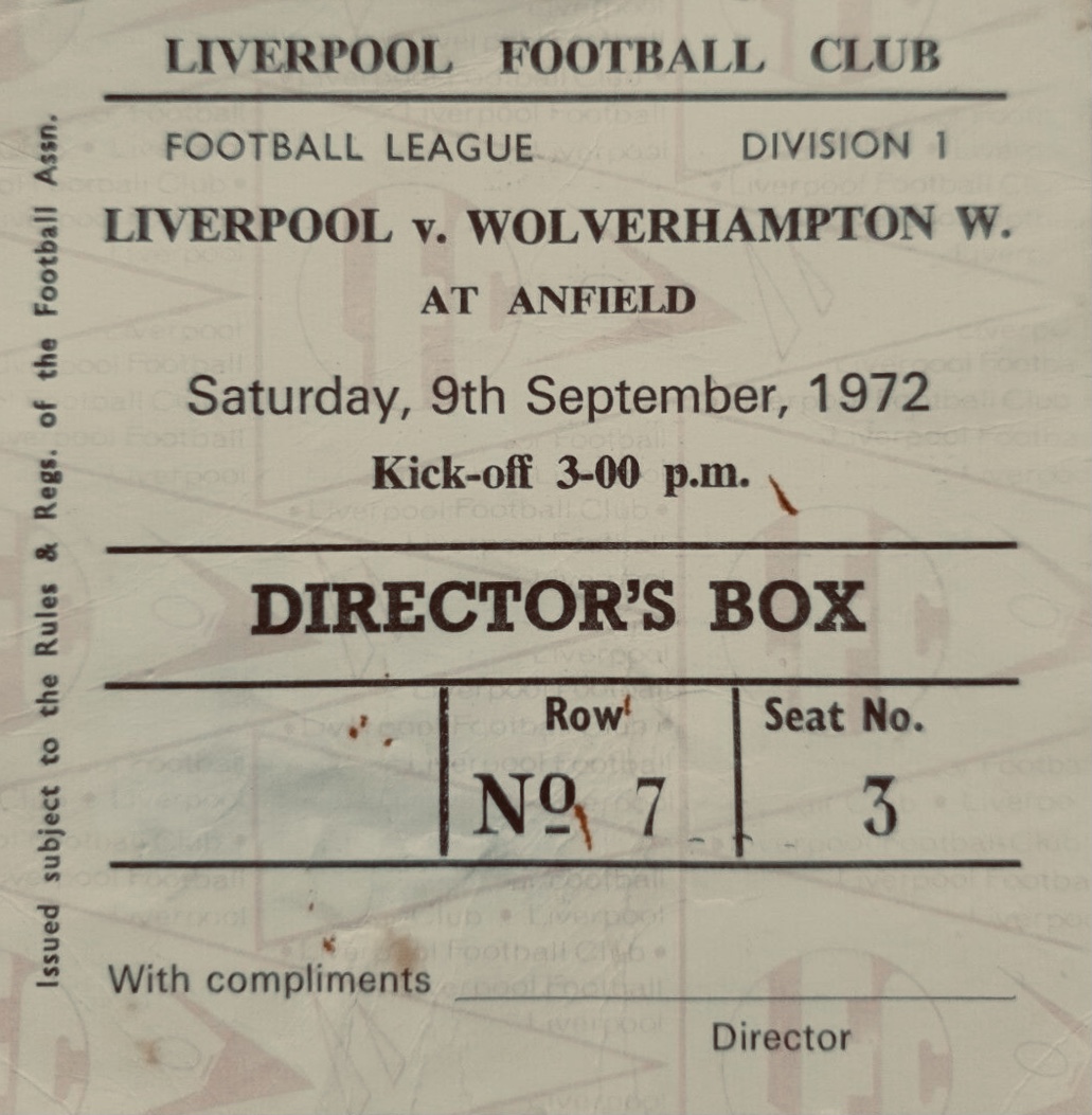 Matchdetails from Liverpool - Wolves played on Saturday 9 September ...