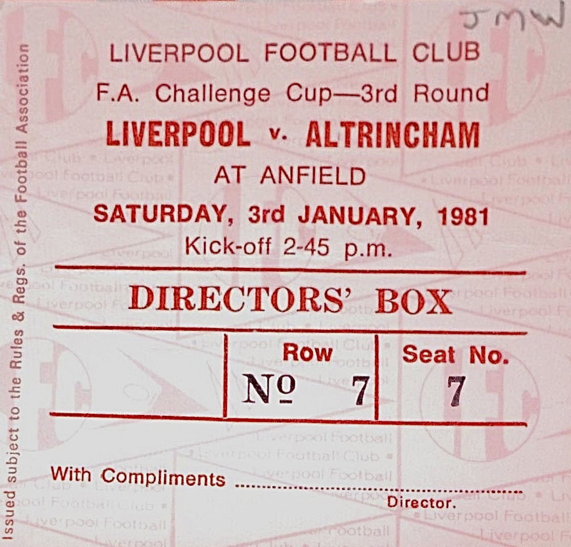 Matchdetails from Liverpool - Altrincham played on Saturday 3 January ...