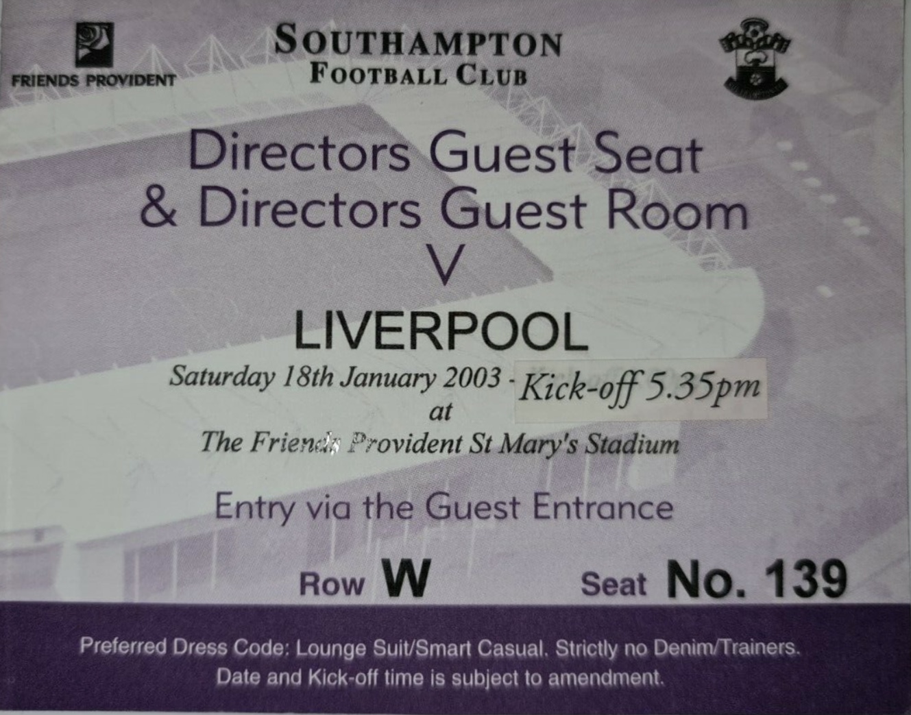Matchdetails from Southampton - Liverpool played on Saturday 18 January ...
