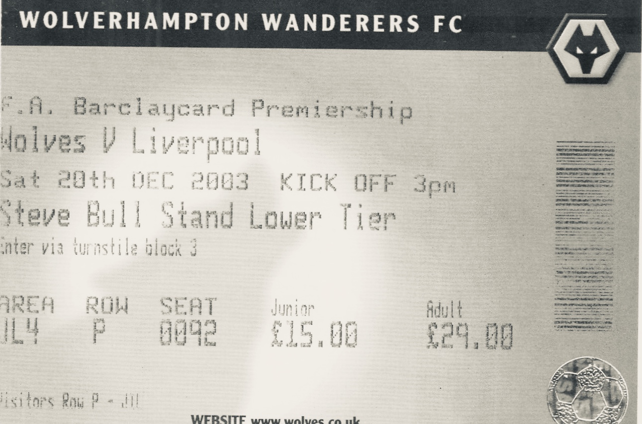 Matchdetails from Wolves - Liverpool played on Wednesday 21 January ...