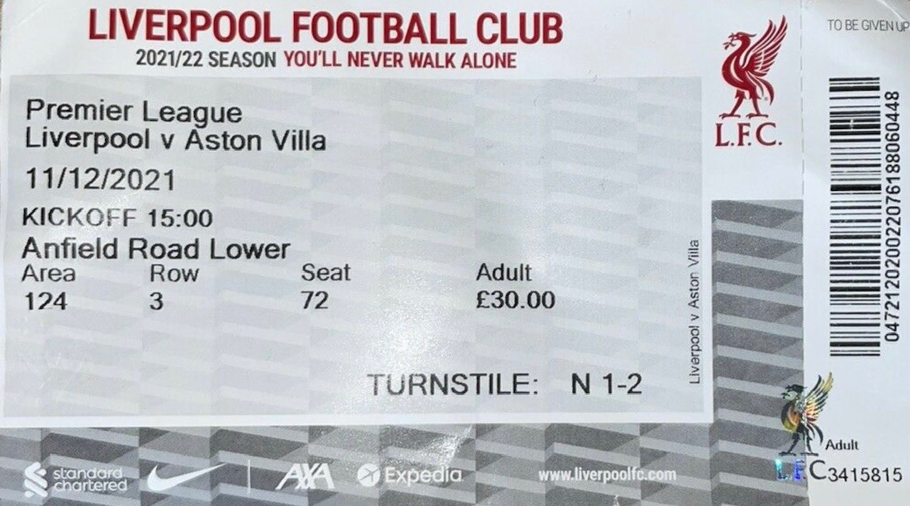 Matchdetails from Liverpool - Aston Villa played on Saturday 11 ...