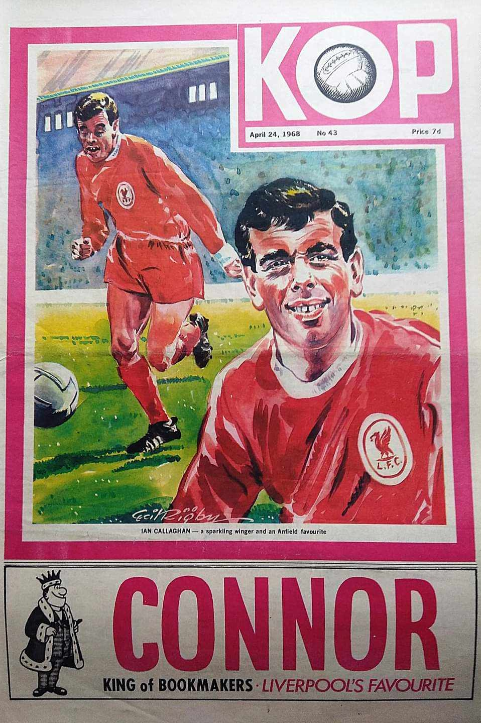 Liverpool career stats for Ian Callaghan - LFChistory - Stats galore ...