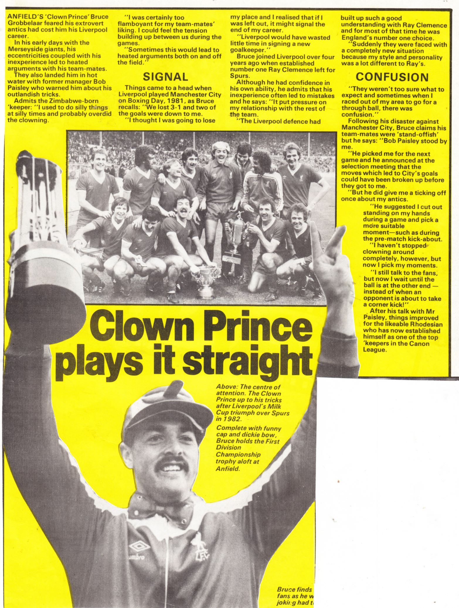 Liverpool career stats for Bruce Grobbelaar - LFChistory - Stats galore ...