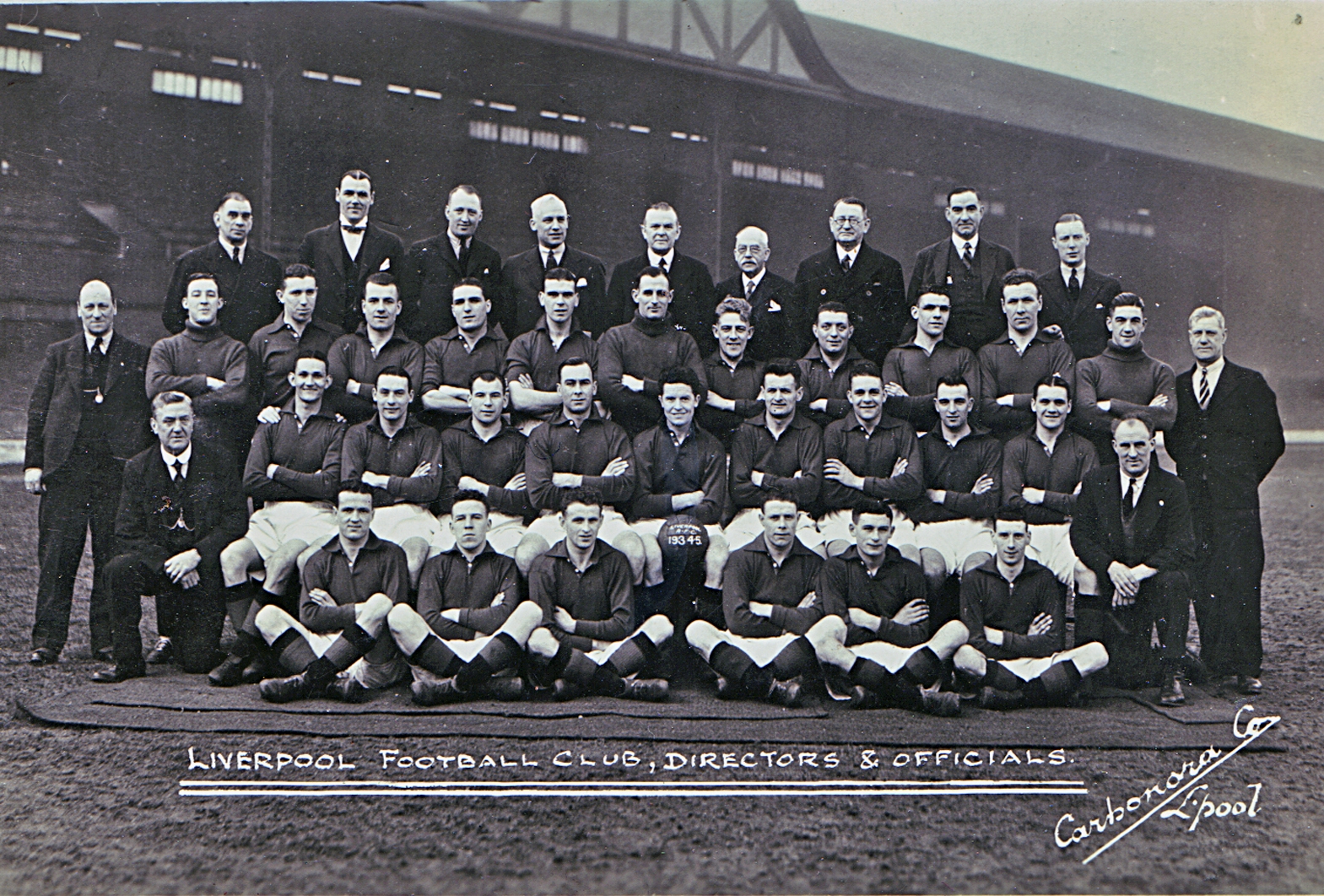Squad picture for the 1934-1935 season - LFChistory - Stats galore for ...