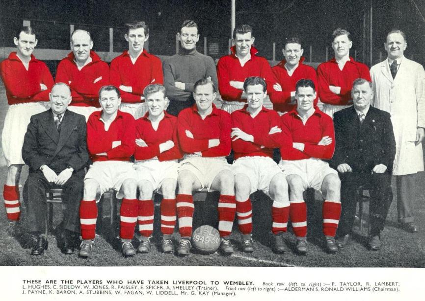 Squad picture for the 1949-1950 season - LFChistory - Stats galore for ...
