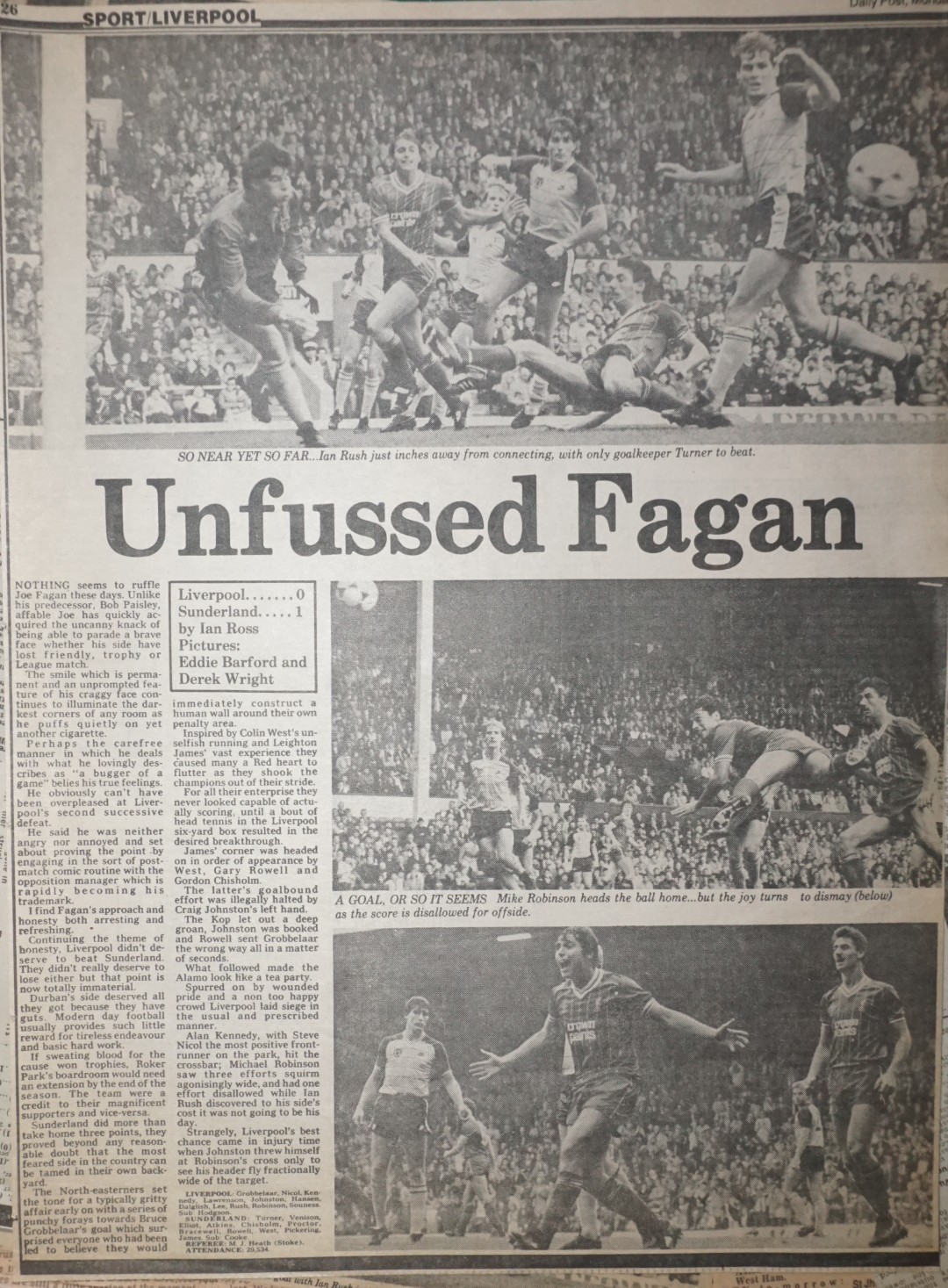 Joe Fagan - LFChistory - Stats galore for Liverpool FC!