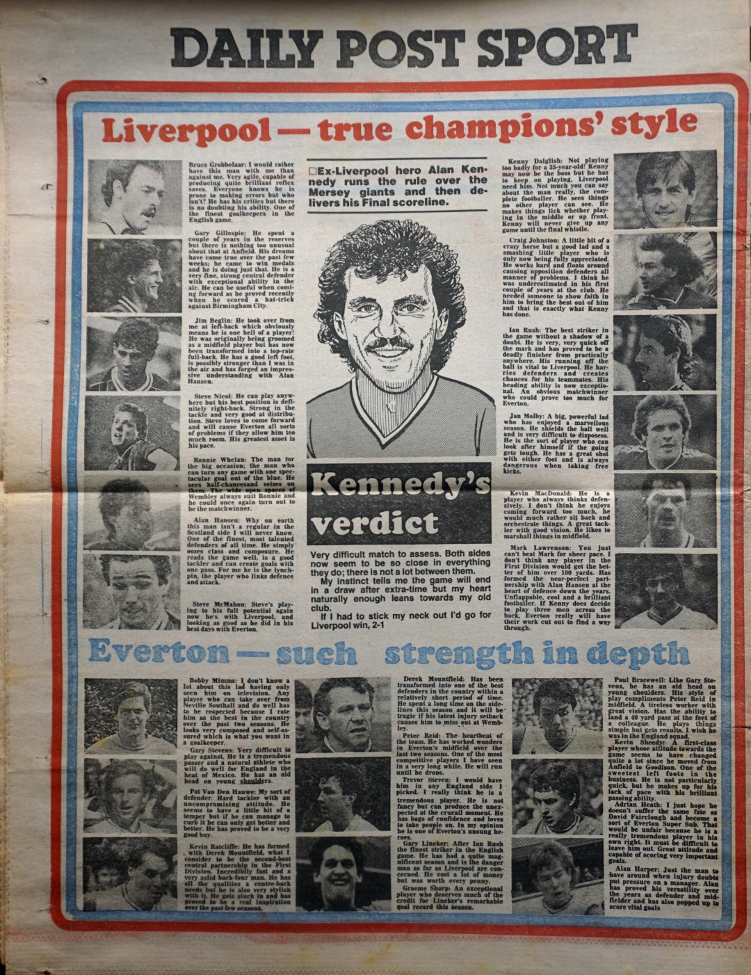 Liverpool career stats for Alan Kennedy - LFChistory - Stats galore for ...
