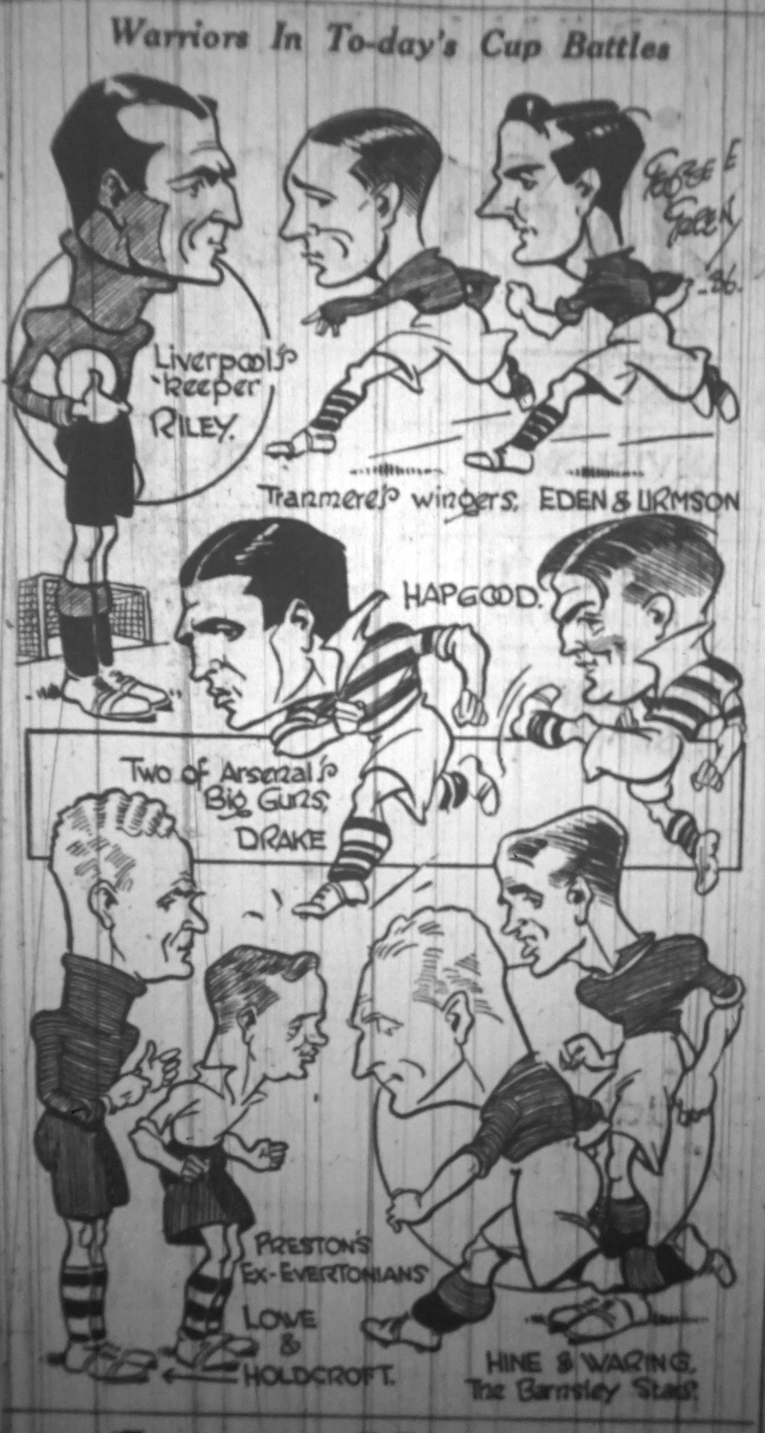 Liverpool career stats for Arthur Riley - LFChistory - Stats galore for ...