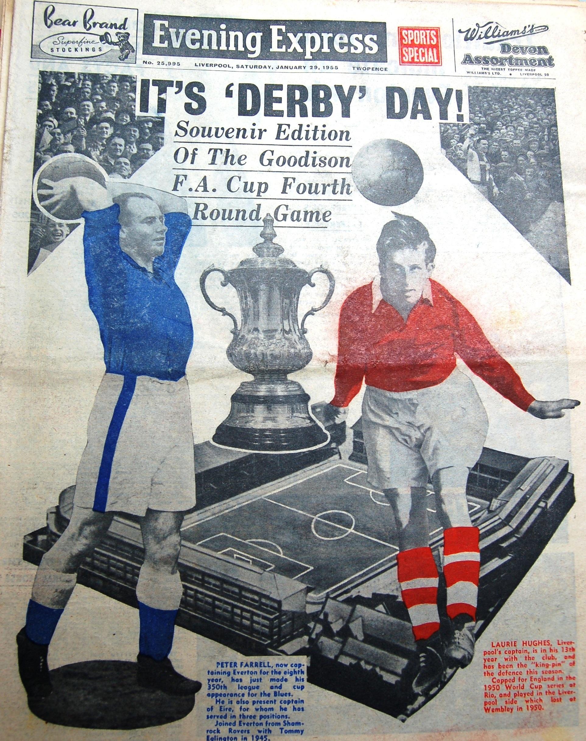 Matchdetails from Everton - Liverpool played on Saturday 29 January ...