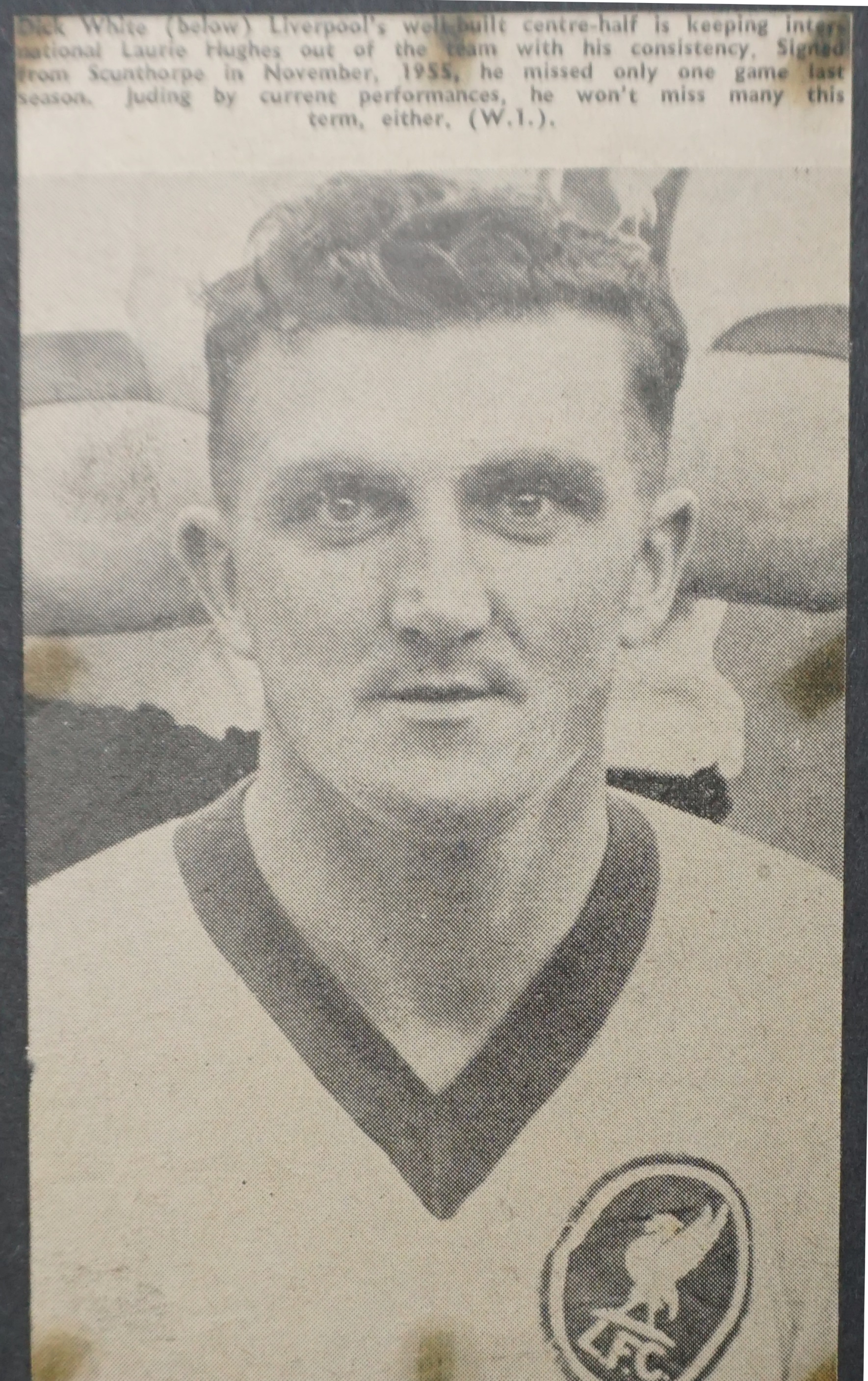 Liverpool career stats for Dick White - LFChistory - Stats galore for ...