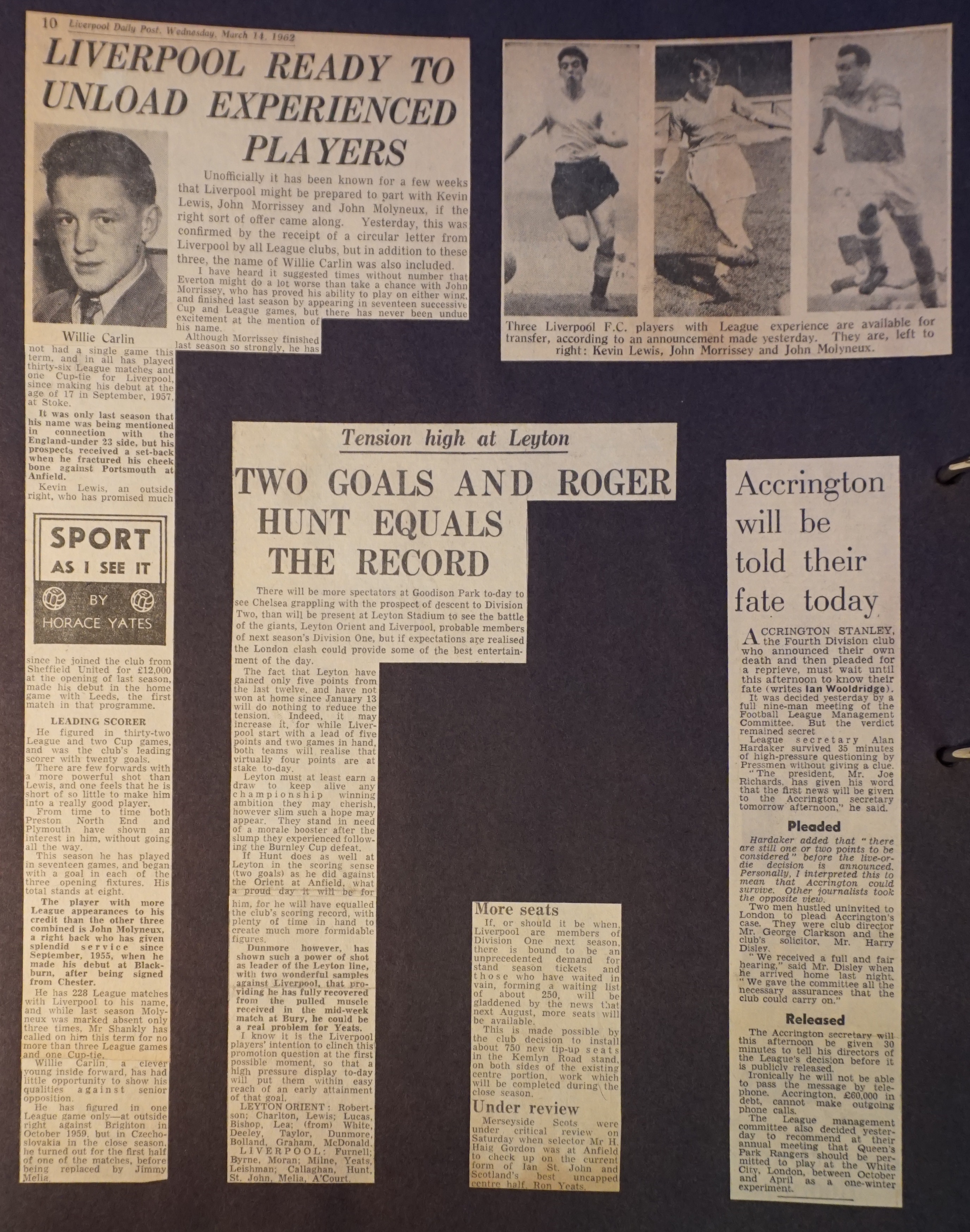 Liverpool career stats for John Molyneux - LFChistory - Stats galore ...