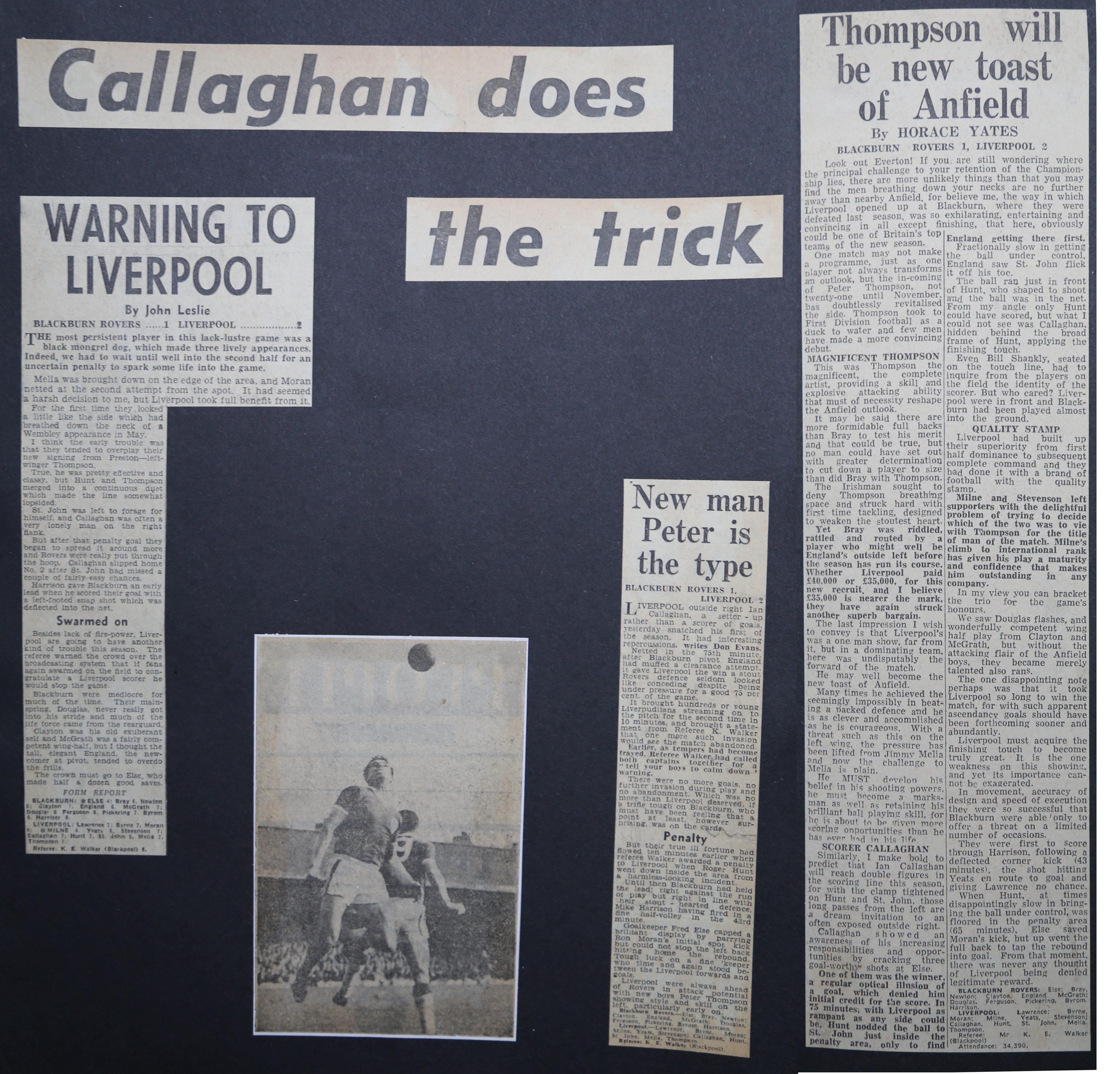 Liverpool career stats for Peter Thompson - LFChistory - Stats galore ...