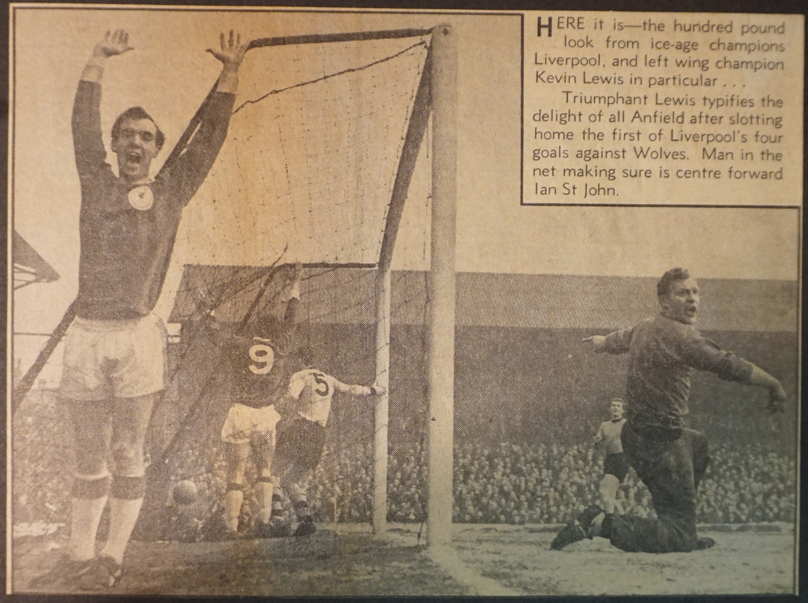 Liverpool career stats for Kevin Lewis - LFChistory - Stats galore for ...