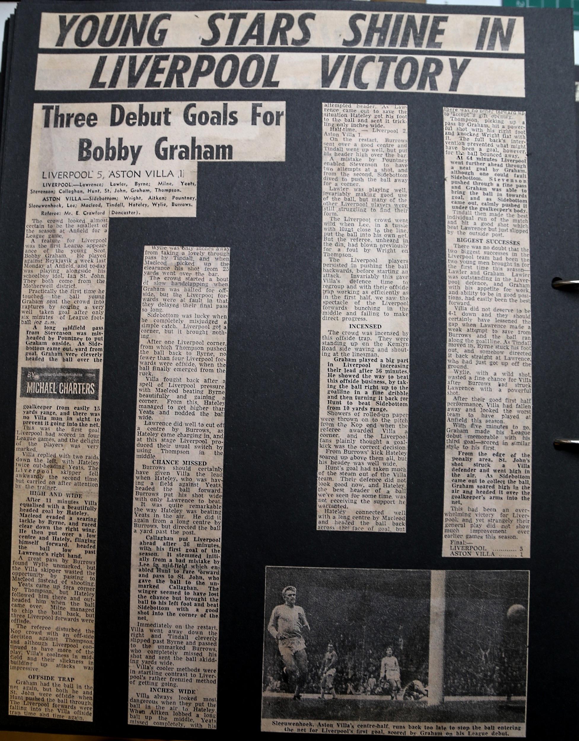 Liverpool career stats for Bobby Graham - LFChistory - Stats galore for ...