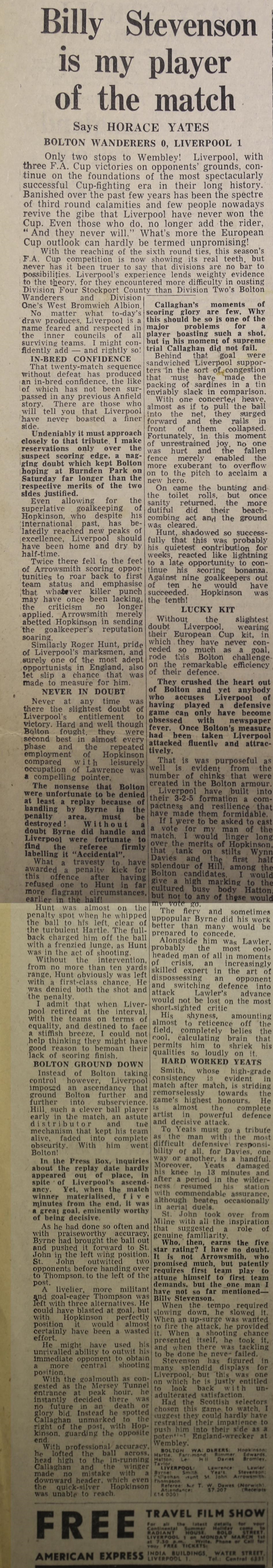 Matchdetails from Bolton Wanderers - Liverpool played on Saturday 20 ...