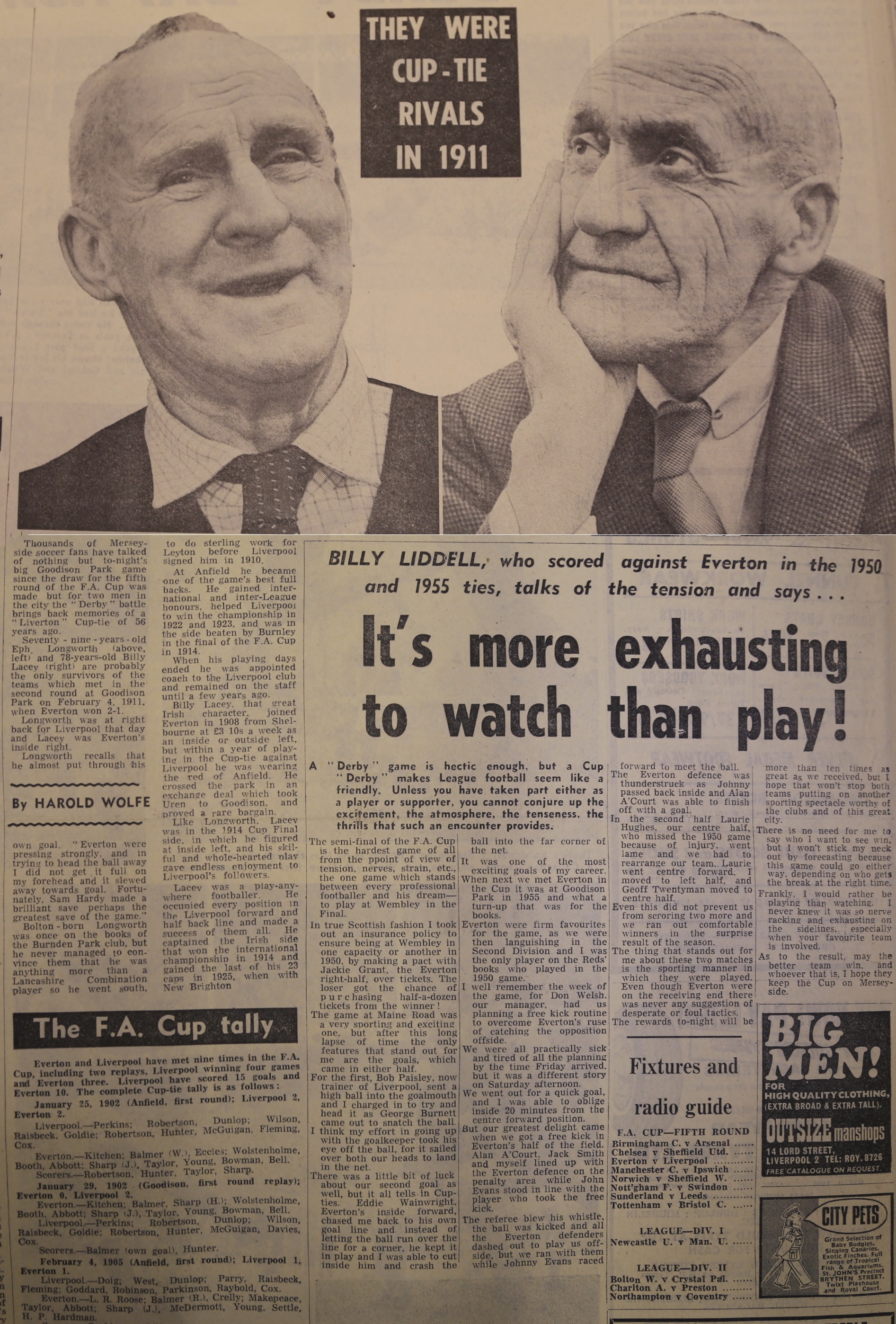 Liverpool career stats for Billy Liddell - LFChistory - Stats galore ...