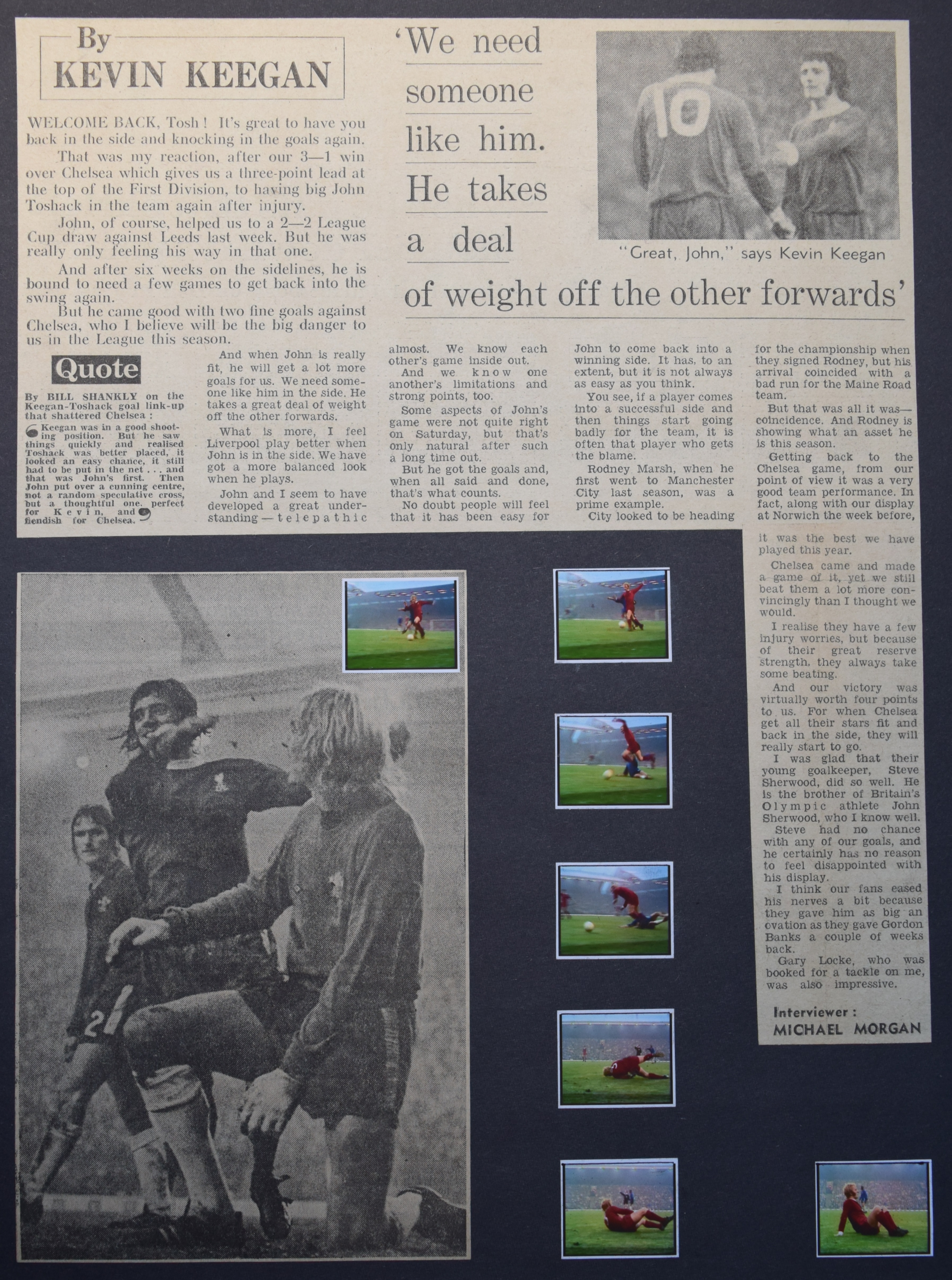 Liverpool career stats for John Toshack - LFChistory - Stats galore for ...