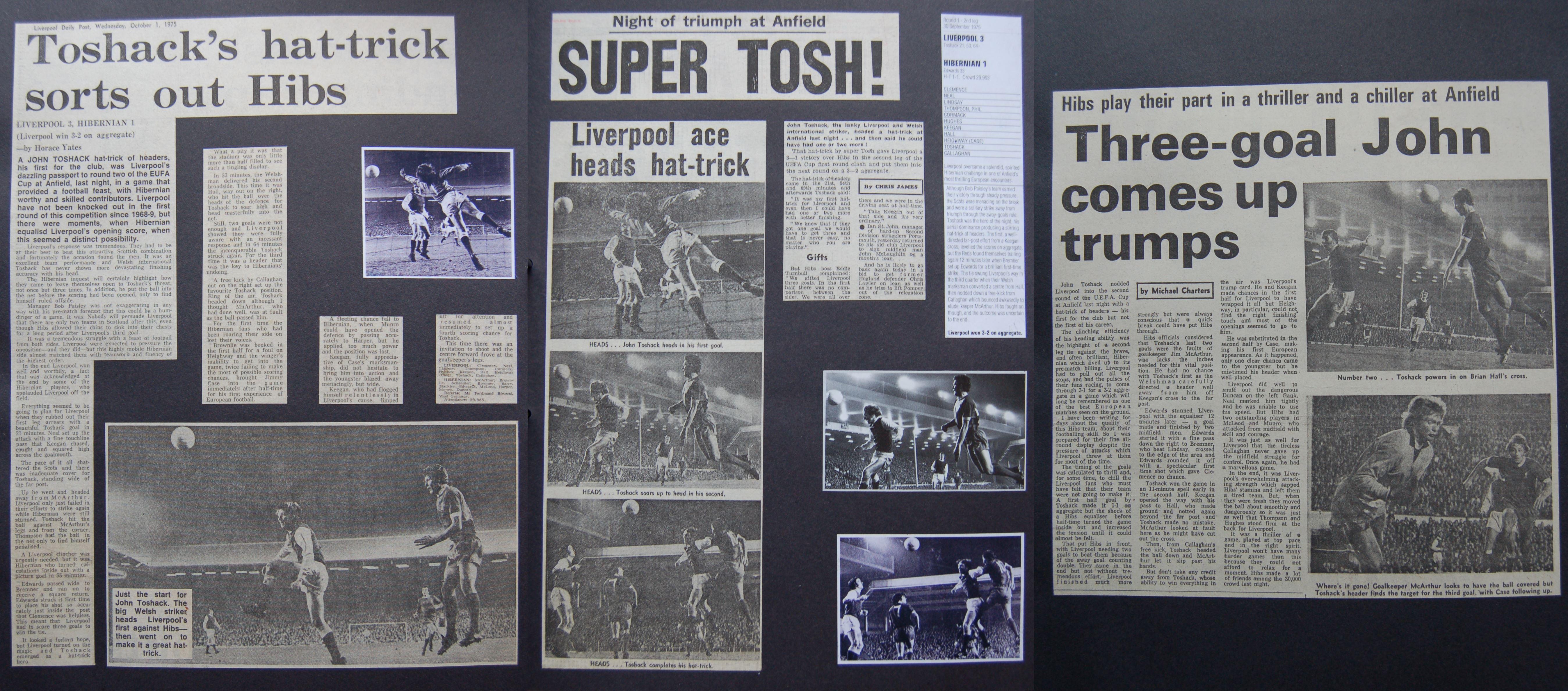 Liverpool career stats for John Toshack - LFChistory - Stats galore for ...