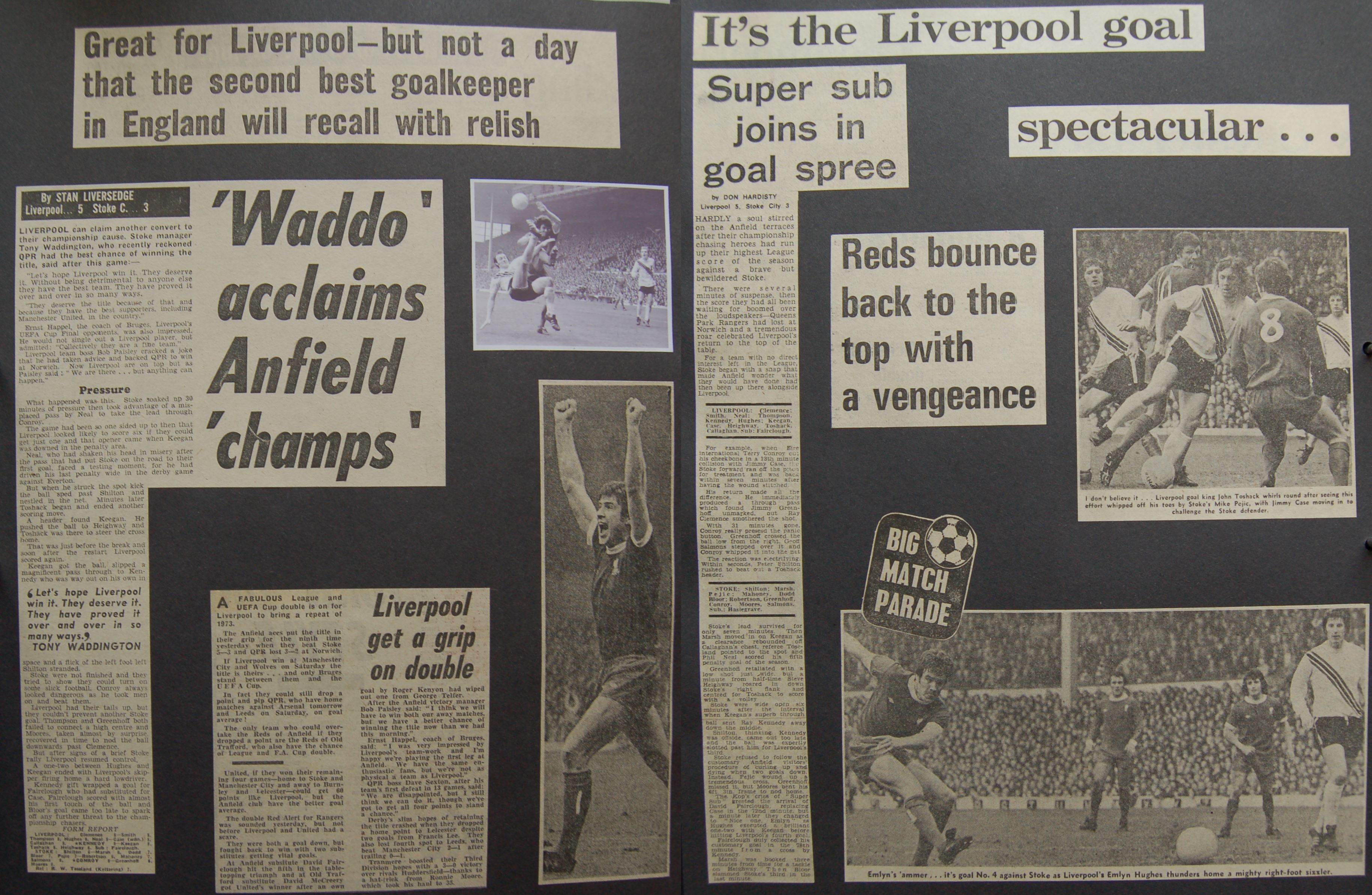 Liverpool career stats for David Fairclough - LFChistory - Stats galore ...