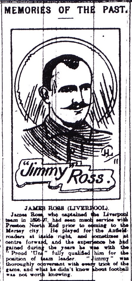 Liverpool career stats for Jimmy Ross - LFChistory - Stats galore for ...