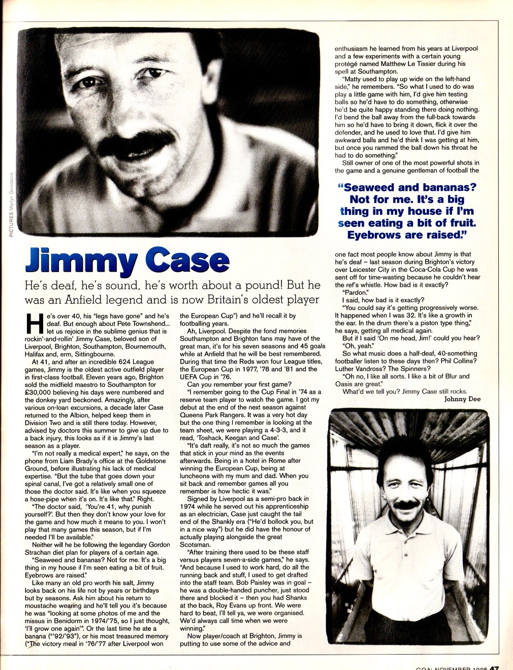Liverpool career stats for Jimmy Case - LFChistory - Stats galore for ...