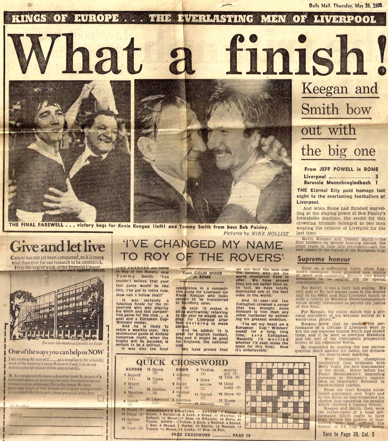 Liverpool career stats for Ian Callaghan - LFChistory - Stats galore ...