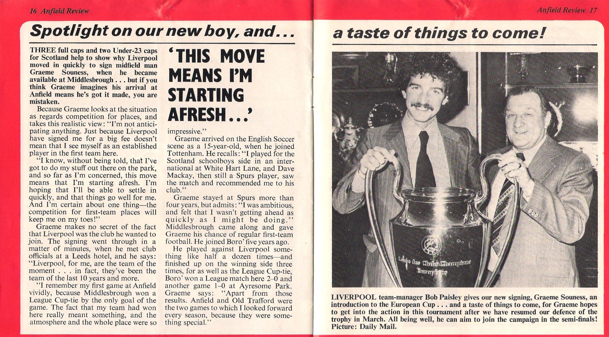 Liverpool career stats for Graeme Souness - LFChistory - Stats galore ...