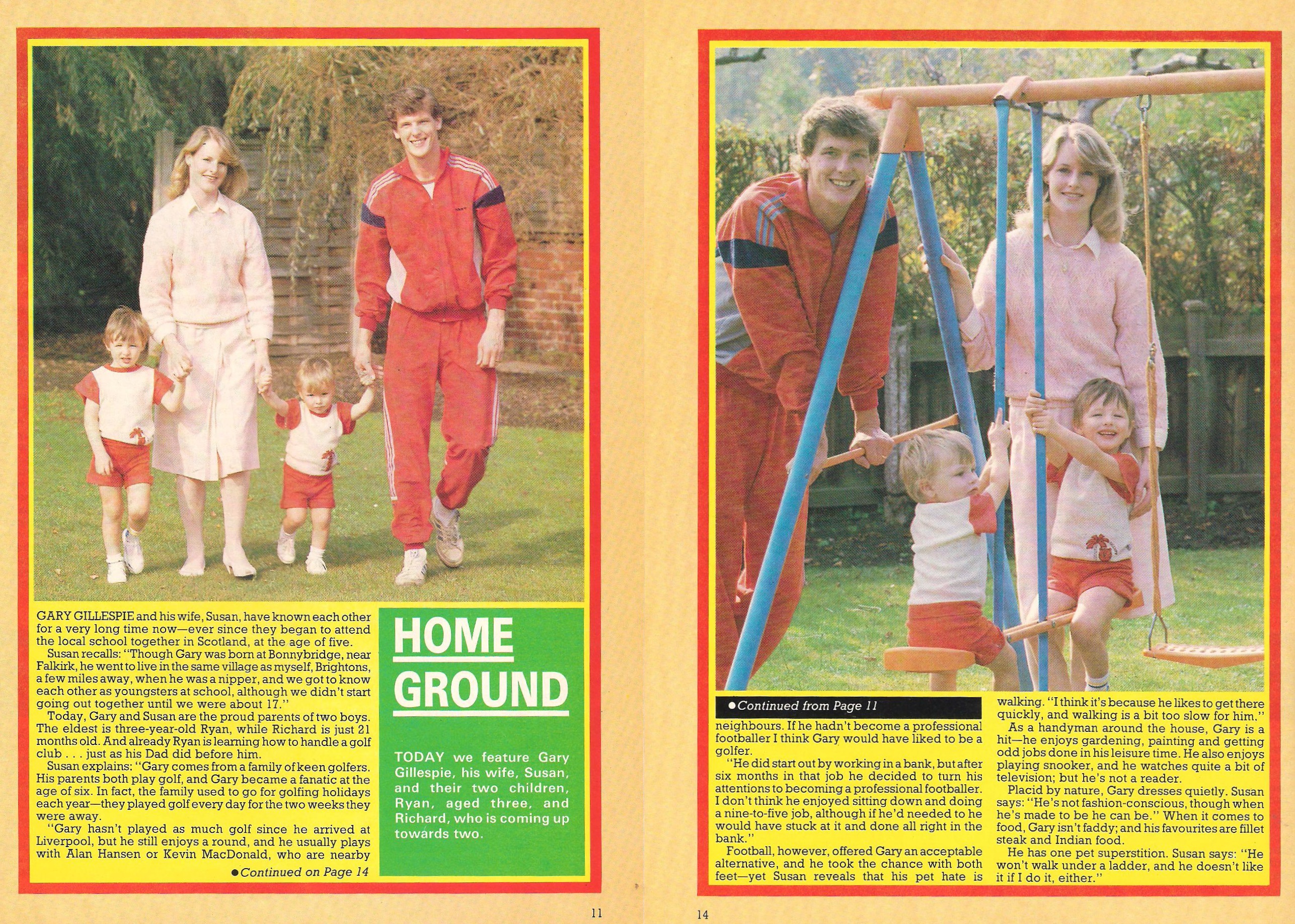 Liverpool career stats for Gary Gillespie - LFChistory - Stats galore ...