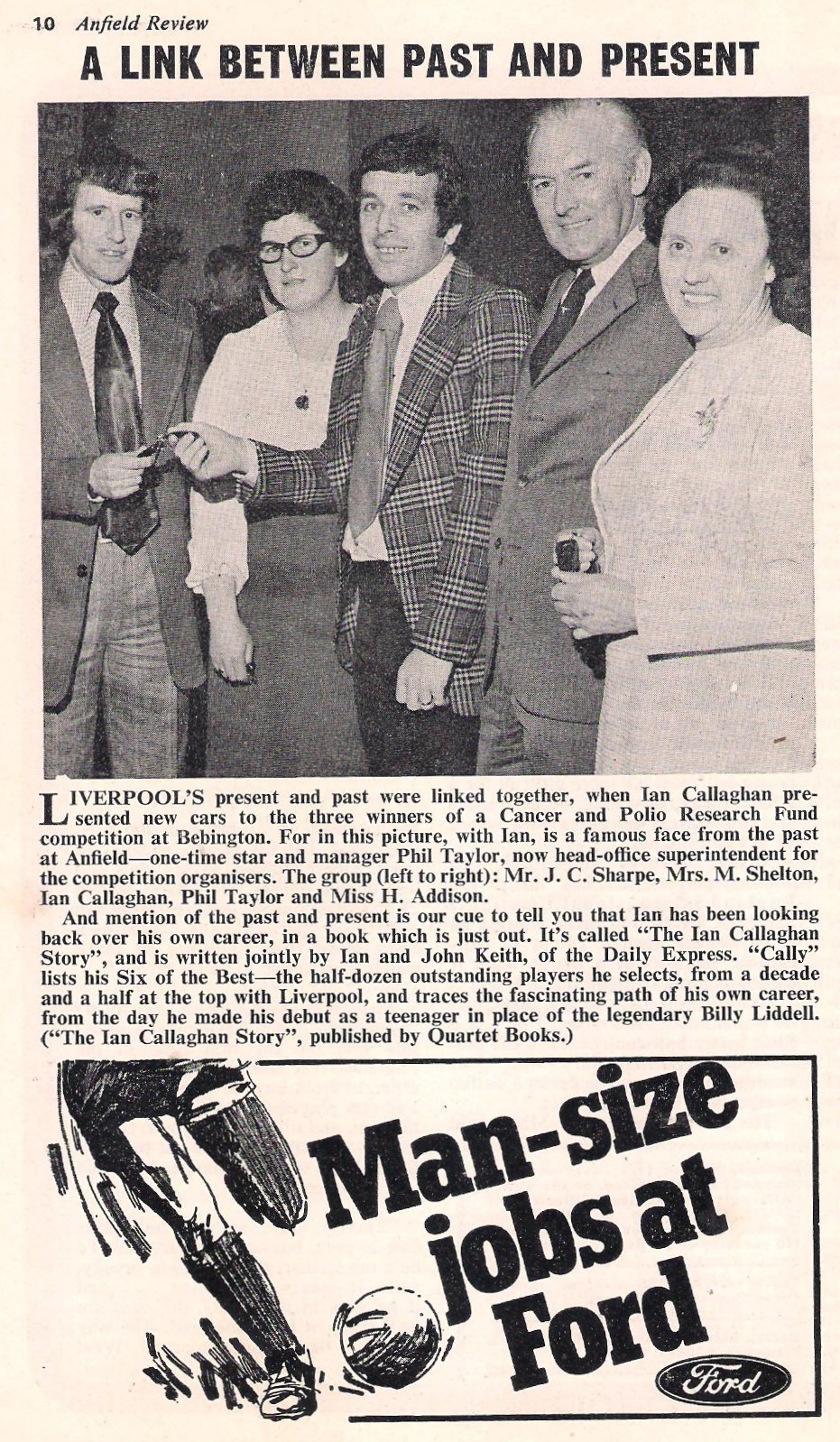 Liverpool career stats for Ian Callaghan - LFChistory - Stats galore ...