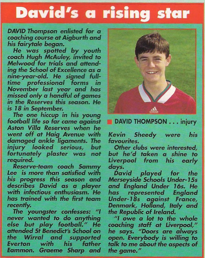 David Thompson (footballer, born 1977) - Alchetron, the free social ...