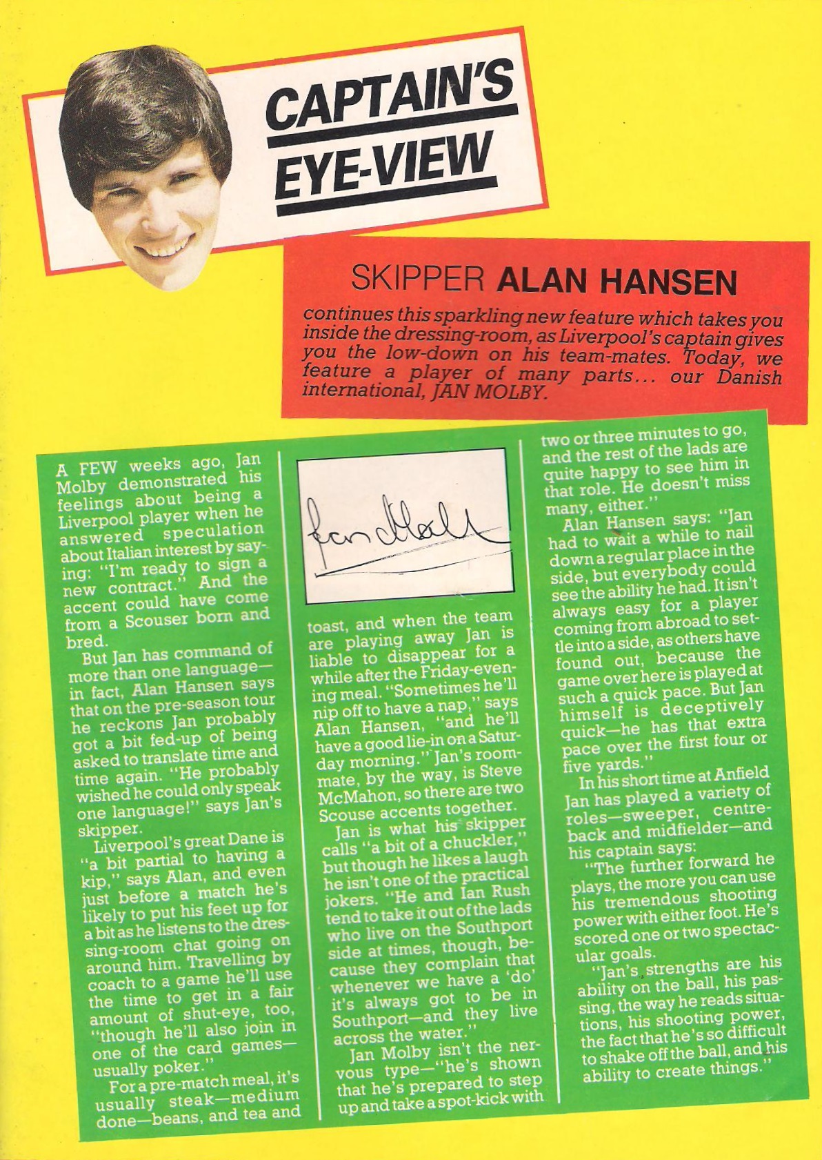 Liverpool career stats for Alan Hansen - LFChistory - Stats galore for ...