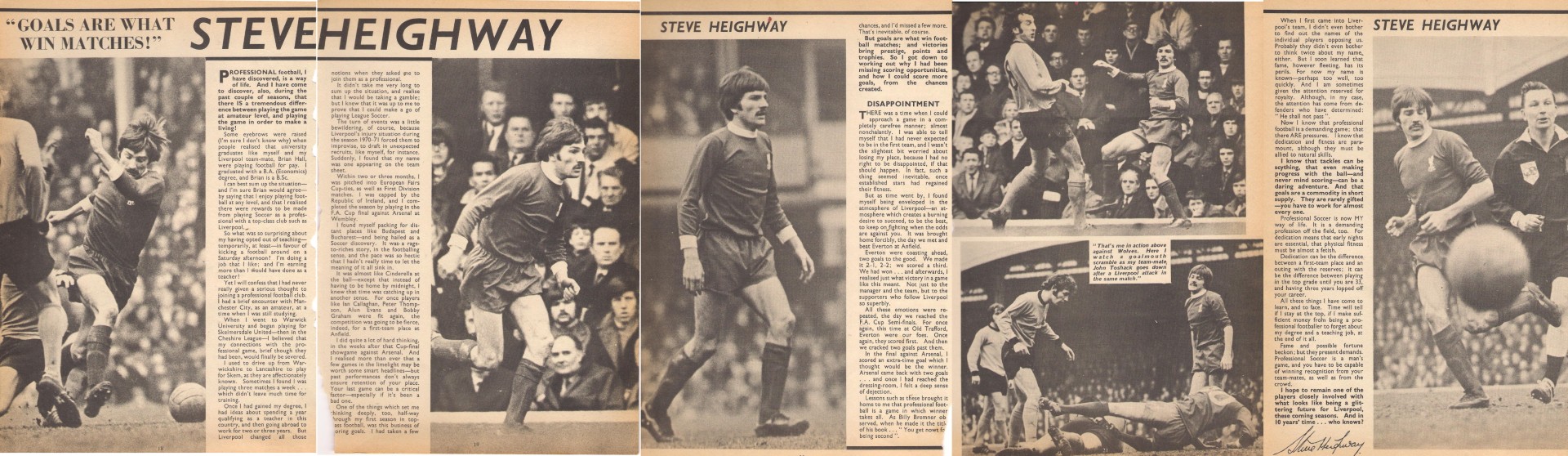 Liverpool career stats for Steve Heighway - LFChistory - Stats galore ...