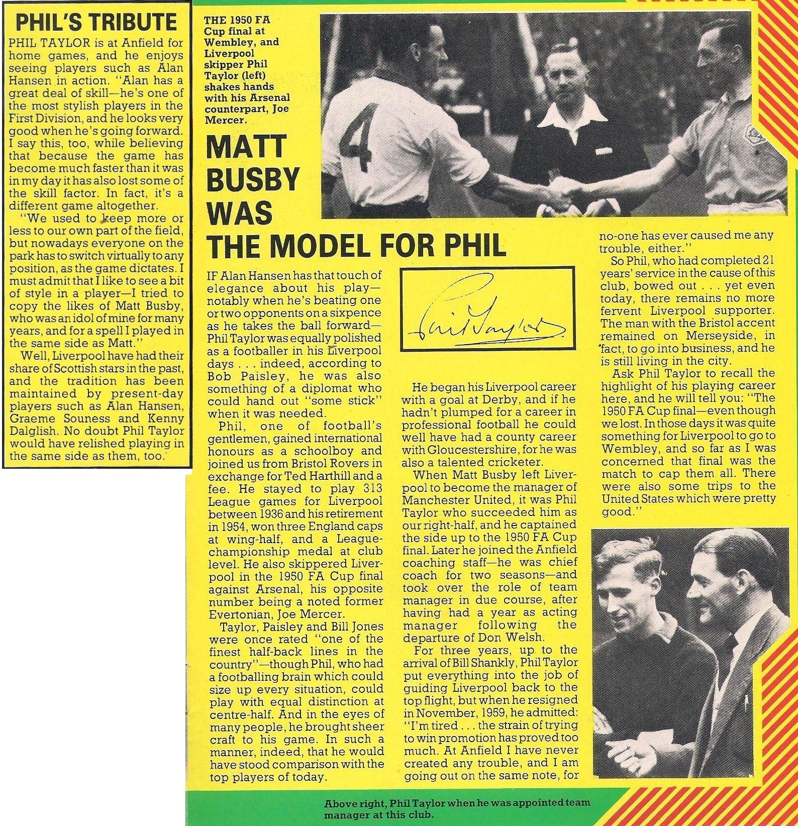 Liverpool career stats for Matt Busby - LFChistory - Stats galore for ...