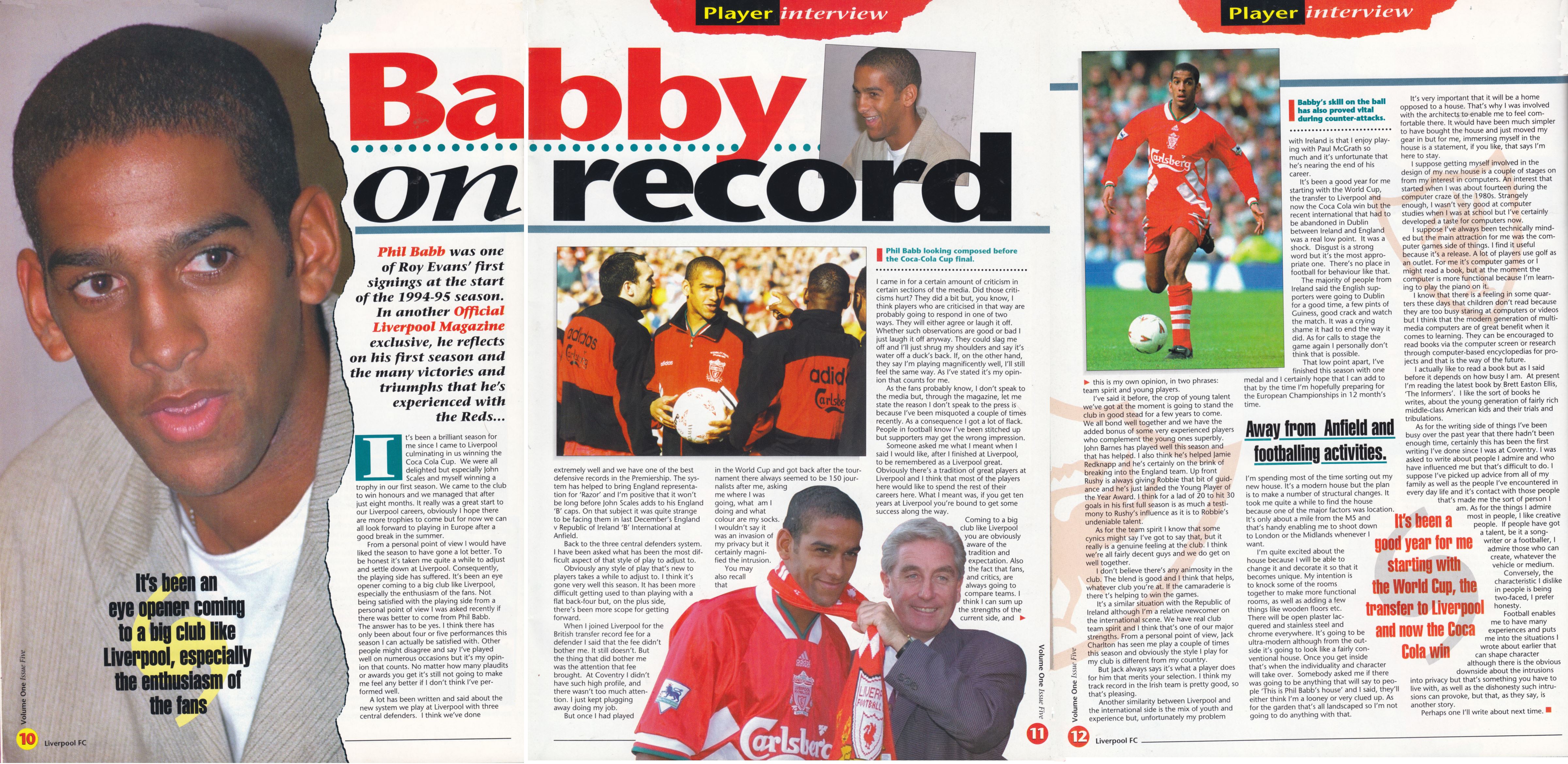 Liverpool career stats for Phil Babb - LFChistory - Stats galore for ...