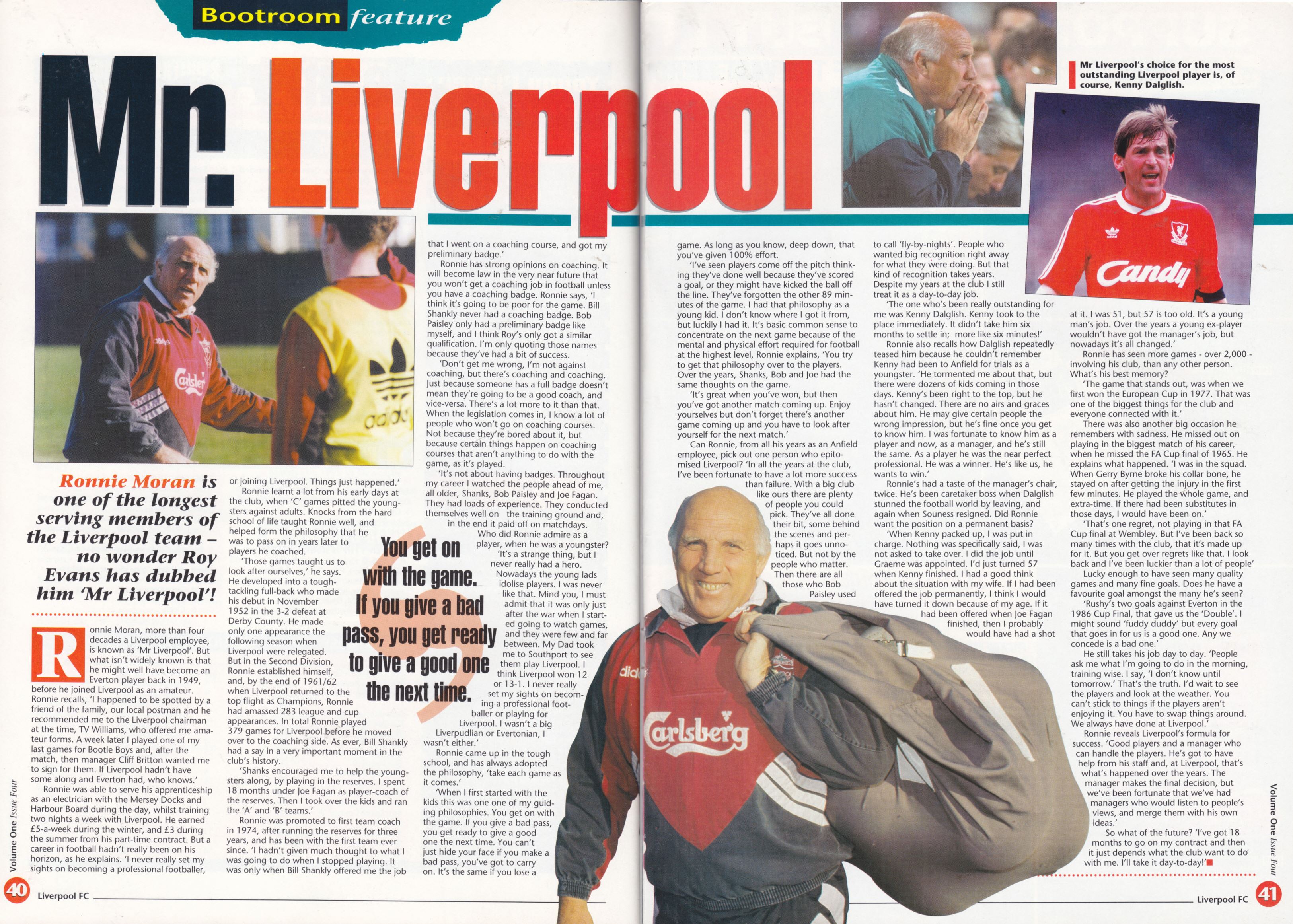 Liverpool career stats for Ronnie Moran - LFChistory - Stats galore for ...