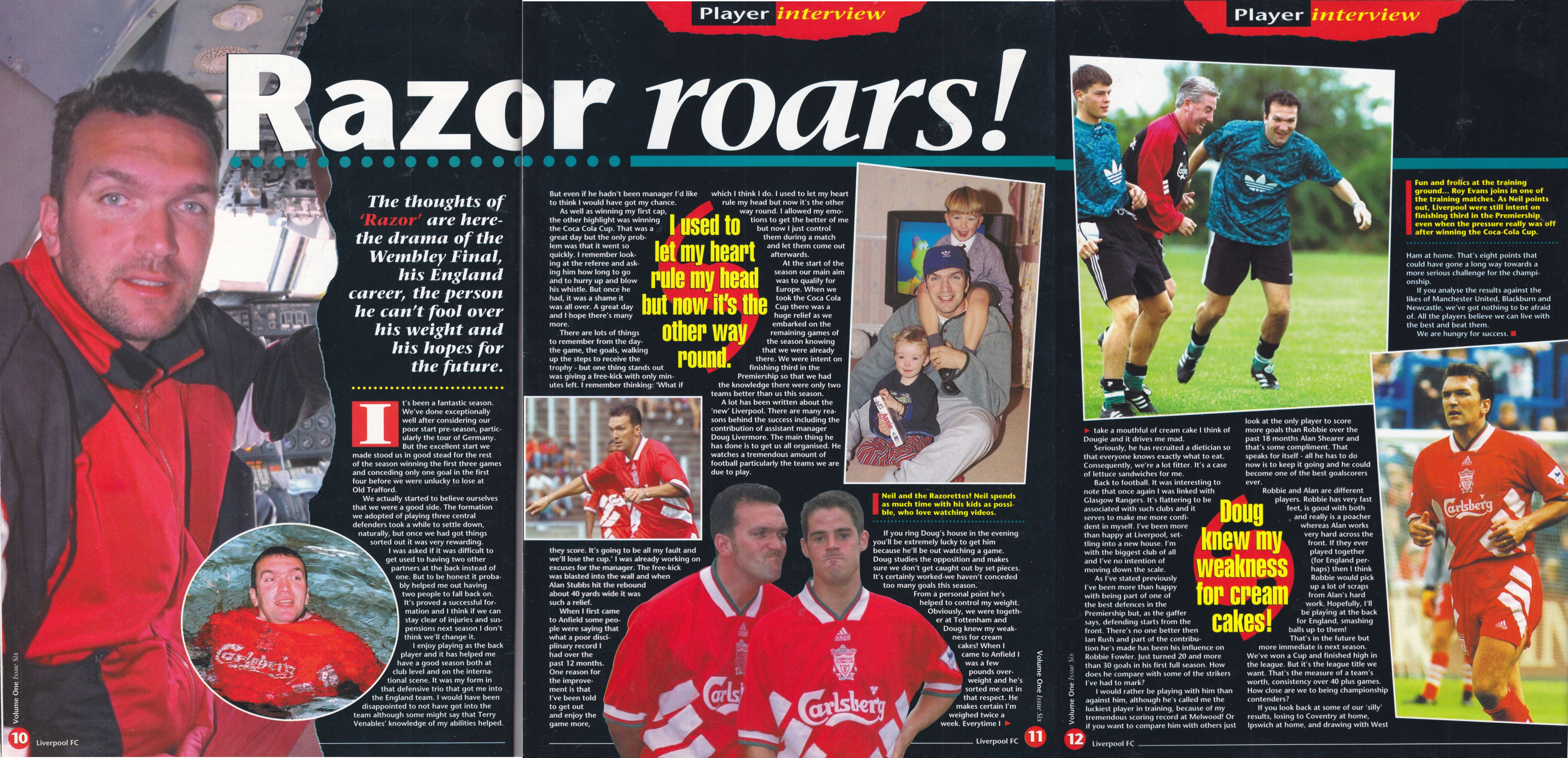 Liverpool career stats for Neil Ruddock - LFChistory - Stats galore for ...